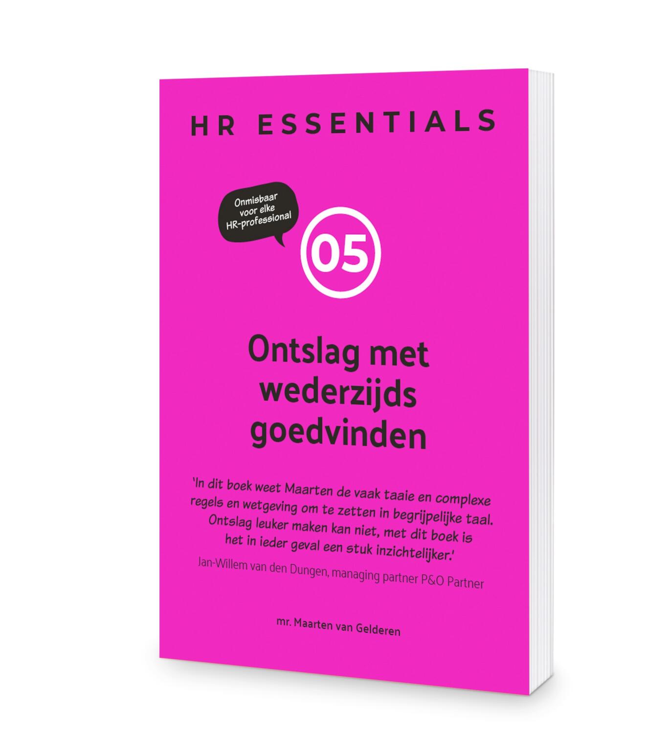 Ontslag met wederzijds goedvinden - Van Gelderen Arbeidsrechtadvocaten